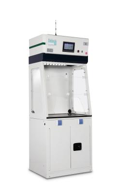 China Portable Ductless Lab Fume Hood For Chemical Laboratory With LED Touch Screen for sale