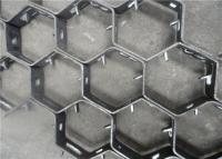 China Flex Stainless Steel Expanded Metal Grating Refractory Lining Hexmesh for sale