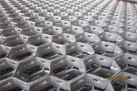 China Tortoise Shell Mesh And 2.5mm Hexmesh Grid Cyclones Refractory Lining Hexmetal  Mesh for sale