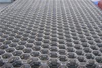 China Lance Tabs Hex Mesh 310S Stainless Steel Hexagonal Hole 50mm 15mm Thickness 1mX1m for sale