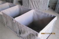China 4.5mm Hesco Barrier Retaining Wall Welded Military Bastion Gabion for sale