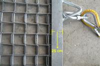 China Ground Leveling Steel Drag Mat Stainless 5 X 3 Drag Mat For Lawn for sale