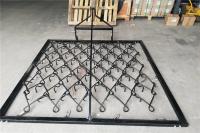 China Mounted Chain Grass Harrows 12' - 3 Way Folding Trailed Harrow -Double Length for sale