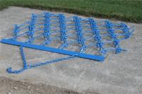 China 16FT Atv Spring Tooth Harrow Powder Coated Quad Bike Chain Harrow for sale