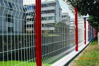China 2.4m Green 3D Welded Wire Fence PVC Plastic Coated Wire Fencing for sale