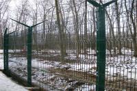 China Outdoor PVC Coated Wire Fencing Decorative Welded Wire Fence Panels for sale