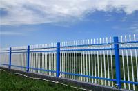 China 8FT Tall Tubular Steel Fencing Driveway Gates Wrought Iron Fence for sale