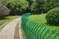 China Villas 50x50mm Tubular Steel Fence Galvanized Metal Panel Iron Wire Mesh Ornamental for sale