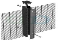 China Residential Boundary 358 Anti Climb Fence High Security Prison Fencing for sale