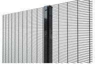 China V Types 358 Anti Climb Fence Perimeter Clear View Fence With Barbed Wire On Top for sale