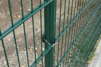 China PVC Coated Galvanized 656 Mesh Fencing 50x200mm Double Wire Mesh for sale