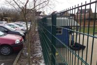 China Horizontal Double Wire Welded Fence 868 Twin Wire Mesh Fencing for sale