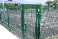 China Factory Sale 868 Hot Dip Galvanized Double Wire Mesh Fence Panel for market for sale