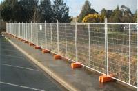 China 1.8m Temporary Security Fence 50*100mm Welded Site Safety Fence for sale