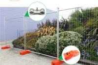 China ISO9001 Temporary Security Fence Weld Mesh Pool Fencing White Orange for sale