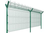 China Galvanized Steel Razor Wire And Barbed Wire Fences For High Security Anti Climb Fencing System Supported By Y Posts for sale