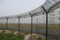 China Anti Climb Razor Barbed Wire Fence Airport Security Fencing Powder Coated for sale