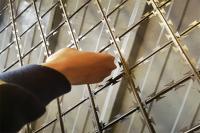 China Factory Supply Galvanized Powder Coated Razor Barbed Wire Mesh Fence Enhanced Security for sale