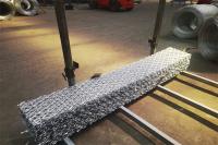 China Diamond Opening Razor Barbed Wire Mesh Fence For Factory Or Prison for sale
