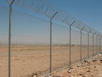 China High Security Galvanized Chain Link Fence For Oil Field Fencing With Post for sale