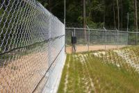 China Wholesale High Security Galvanized Chain Link Fence Cost With Barbed Wire On Top for sale
