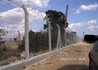 China Galvanized Green Powder Coated Metal Weave Diamond Chain Link Fence for sale
