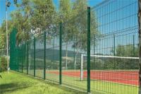 China 50x200mm 3D Curved Wire Mesh Fence PVC Coated Fencing Customized for sale