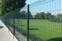 China Garden 6mm Wire 3D Security Fence Railway Station Peach Post Fence for sale