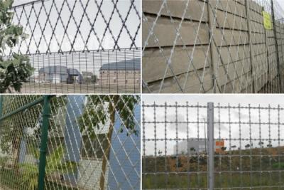 China Cheaper Price Galvanized / Power Coated Rustproof Razor Wire Fencing For Prison School for sale