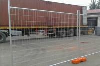 China 60x150mm Temporary Security Fence Welded With Hot DIP Galvanized Frame for sale