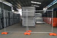 China Galvanized 2.4m X 2.1m Anti Climb Temporary Fence Panel Heras Security Fence Panels for sale
