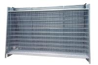 China Building Galvanized Site Security Fencing 75*150mm Portable Security Fence for sale
