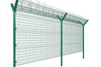 China Razor Wire BTO-22 Prison Security Fence/PVC Coated Airport Fencing /High Security Barricade Fencing for sale
