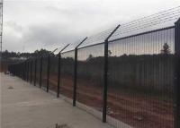 China High Security Anti Climb Fence 358 Fence With Secure Wall For Airport Boundary Railway Power Station for sale