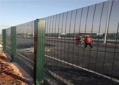 China Direct Factory Manufacturer Galvanized And Powder Coated High Security 358  Fence,2M High V Beam Prison Mesh for sale