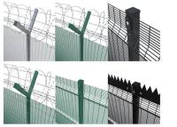 China Powder Coated Wire Mesh Fence Panels Security Welded 358 Prison Mesh Fencing for sale