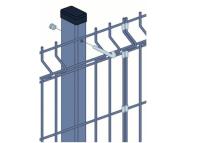China Hdg 1830mm Tall 3d Wire Mesh Fence Hole Size 75x150mm for sale
