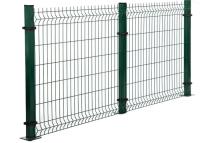 China 1.83m High Poeder Coated Welded Security Fencing With Square Post 80X80mm for sale