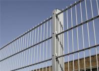 China 1.83m High Poeder Coated Welded Security Fencing With Square Post 80X80mm for sale