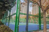 China Factory Direct High Security Galvanized Diamond Wire Mesh Chain Link Fence For Football Pitch for sale