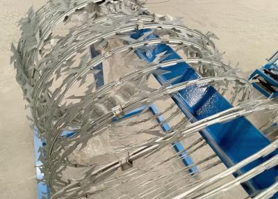China Welded Razor Barbed Wire Mesh Fence / Welded Mesh Panel Razor Mesh For Market for sale