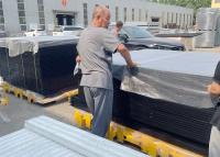 China Powder Coated Welded Mesh Fencing Panel / Curvy Fence Panel High Strength Visibility Beautiful Appearance for sale