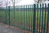 China High Strength Palisade Fence Powder Coated Industrial Euro Style Fence Panel Anti Rust Palisades Fence For Sale for sale