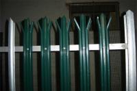 China Steel Palisade Fencing Pale 2.4m High 2mm W Triple Point Galvanised for sale