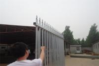 China Factory Supply Hot Dip Galvanised Palisade Fence Easily Assembled For Steel Tower for sale