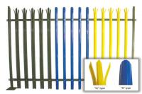China Durable Metal Steel Residential Border Garden Security 6ft Angle Iron Europe Palisade Fence And Gate for sale