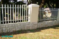 China W Type Galvanized Panel Security Steel Palisade Fencing Suppliers for sale