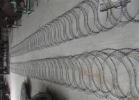 China Galvanized Carbon Steel Powder Coated Stainless Steel Concertina Wire BTO-22 CBT-60 CBT-65 for sale