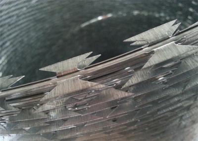 China Hot Dipped Galvanized High Security Concertina Razor Barbed Wire Cbt-65 For Wire Fencing for sale
