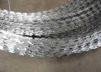 China Razor Security Wire 65m Long 10m Coiled Concertina Type Barb Fence Fencing for sale